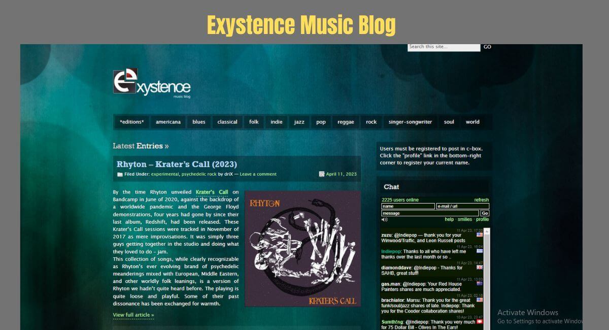 Exystence Music Blog: Unlocking Gems of Music